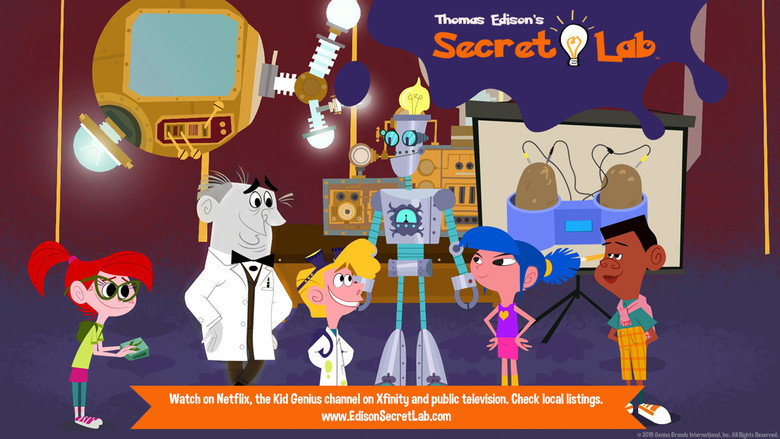 Thomas Edison's Secret Lab sorozat | SorozatBarát